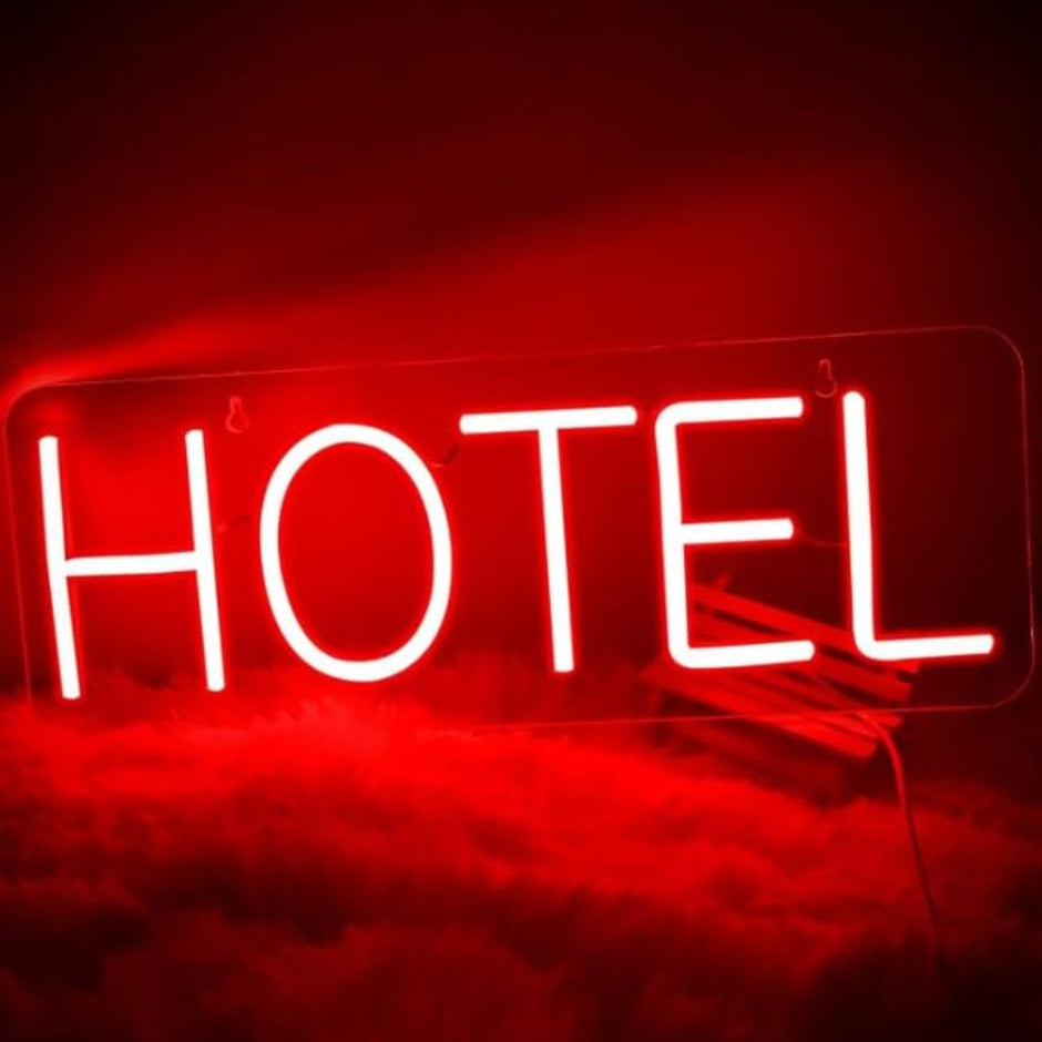 Custom Hotel Neon Signs - Stand Out in the Hospitality Industry – NEON