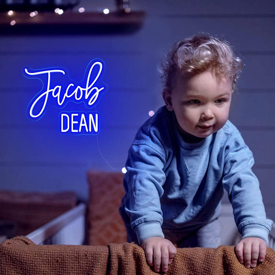 Custom Blue Neon Signs - Light Up Your Space – NEON