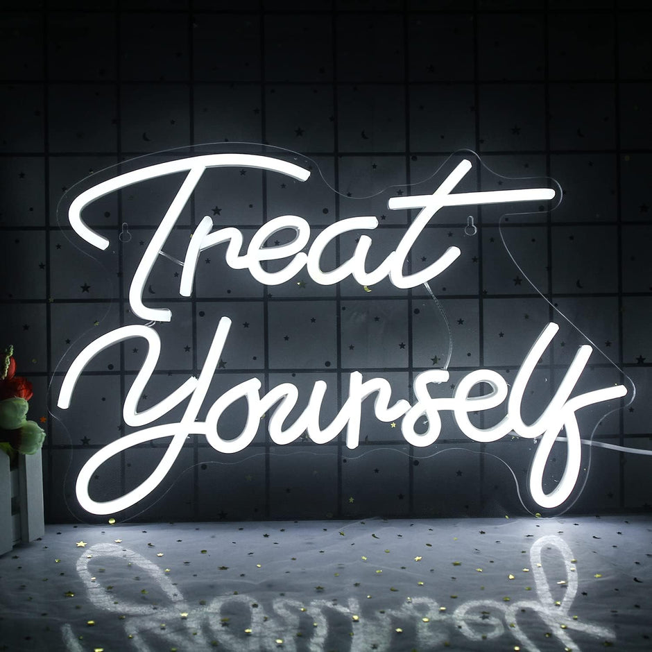 Warm White Neon Sign | Custom LED Signs for Home & Business – NEON