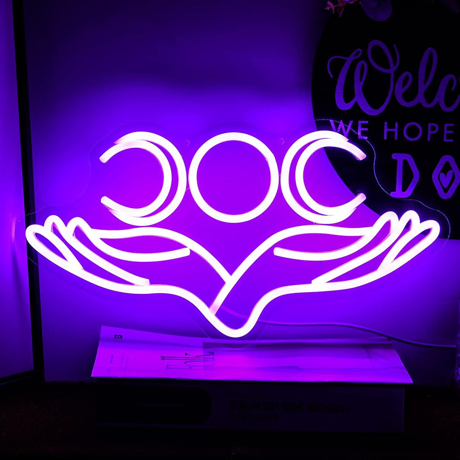 Purple Neon Signs & LED Lights for Gaming Room Decor – NEON